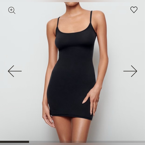 SKIMS | Intimates & Sleepwear | Skims Everyday Slip Dress Color Navy ...